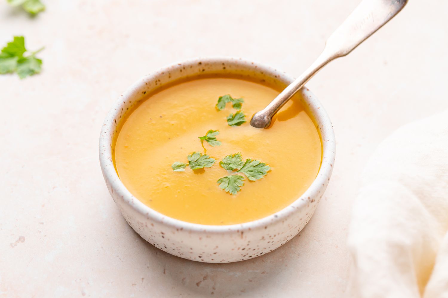 Creamy Butternut Squash Soup with Fresh Turmeric and Ginger - Inner ...