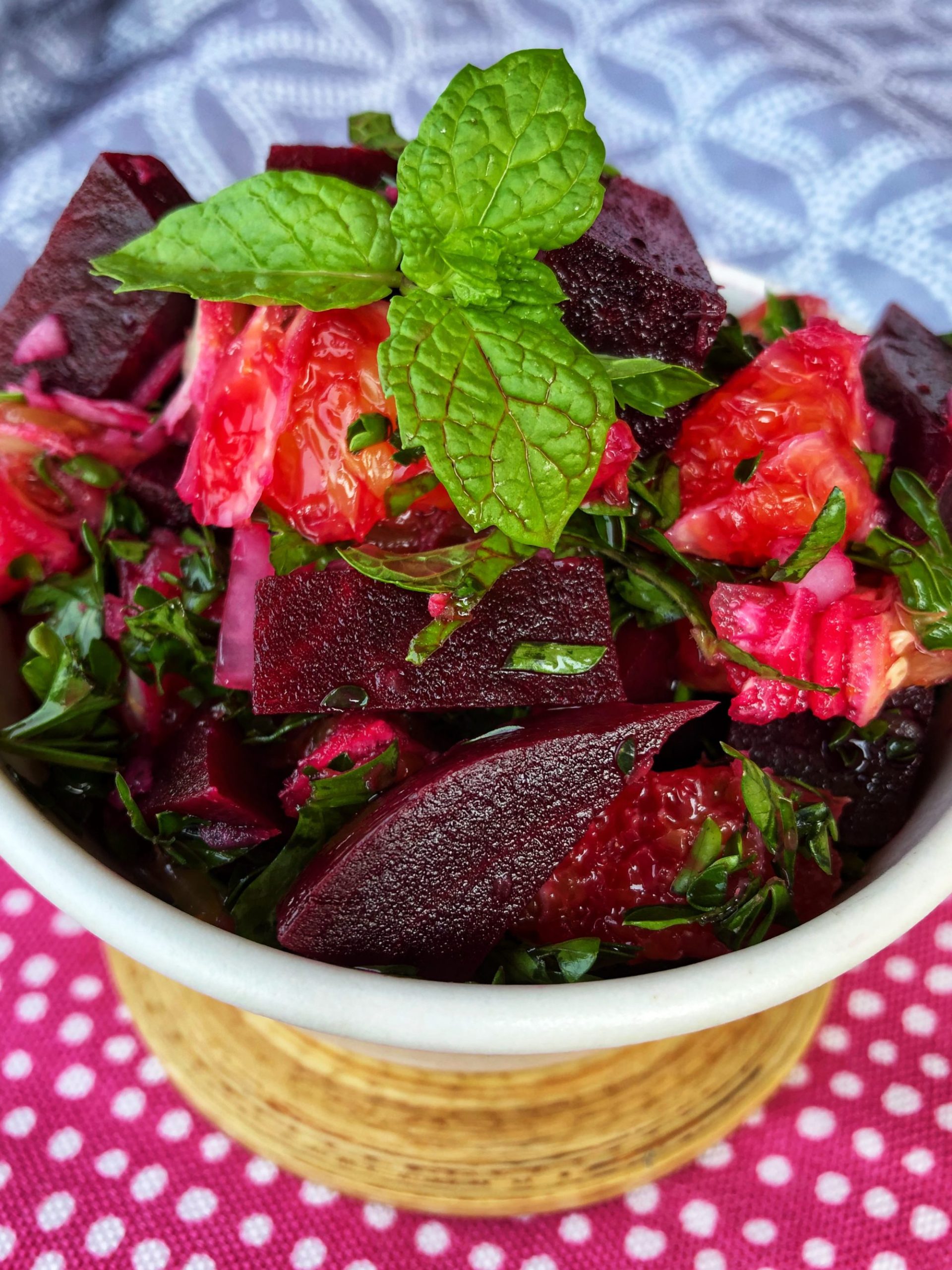 Beet and Orange Salad with Rosemary Balsamic Vinaigrette - Inner Vision ...